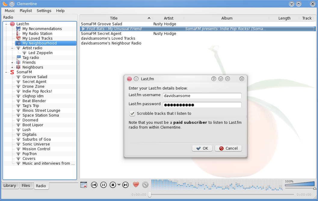 Screenshots | Clementine Music Player